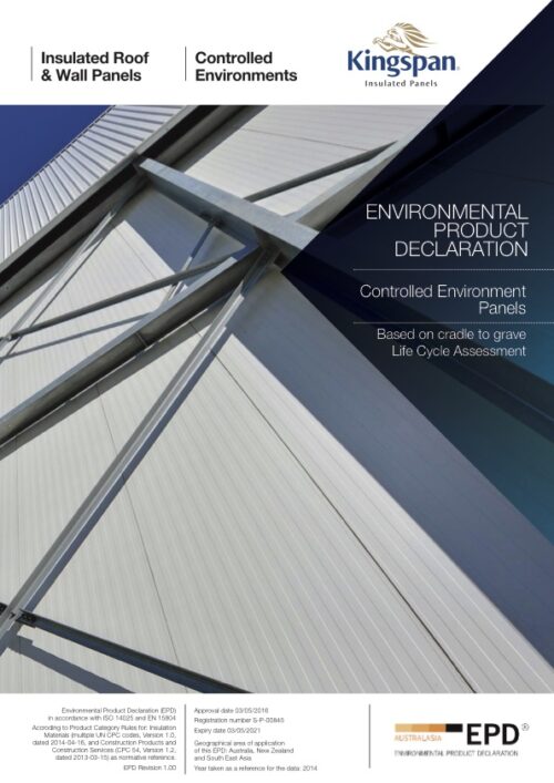 Kingspan controlled environment insulated panels (KS1100 CS) - Edge ...